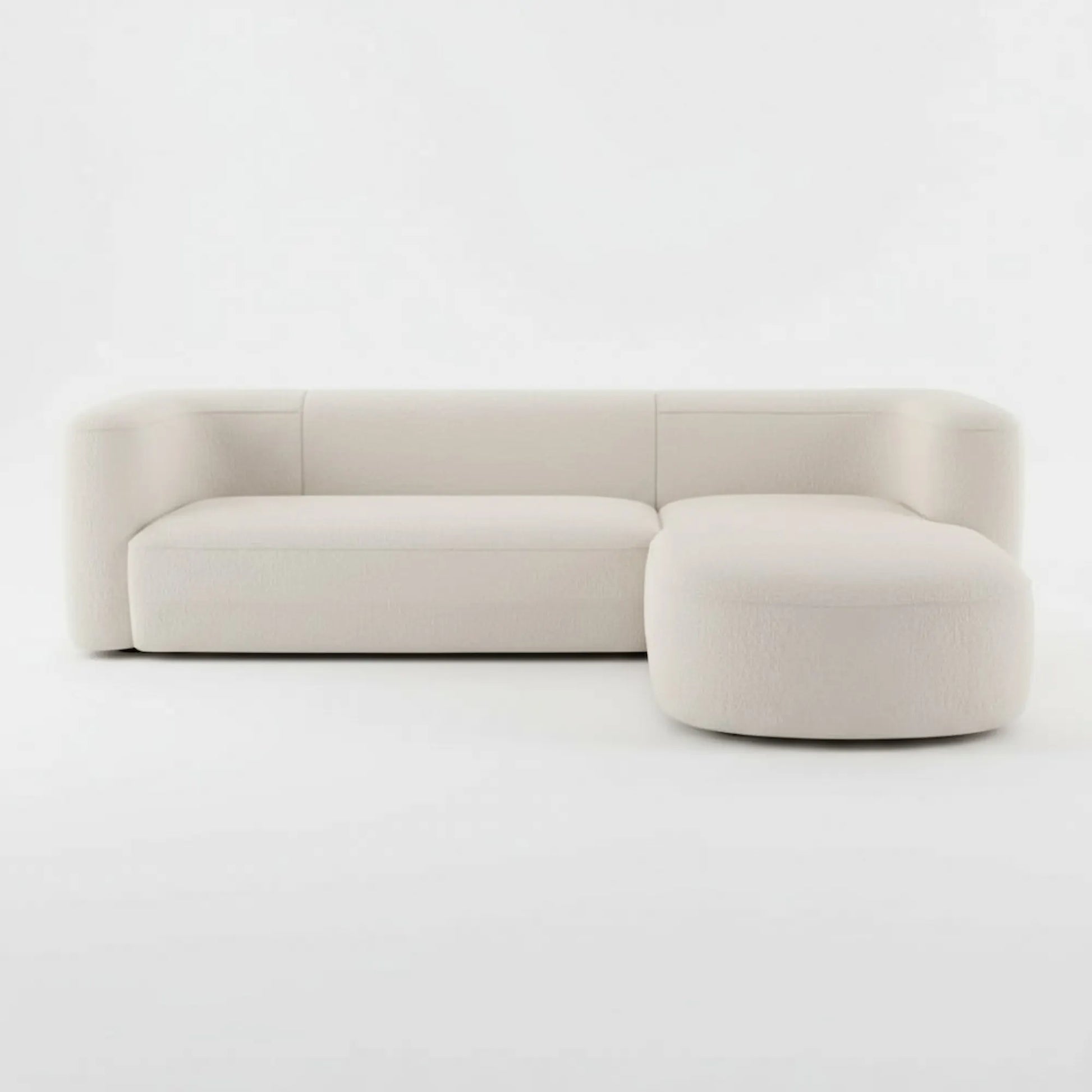 Divano Onda L-Shape Sofa Right | Curved Sofa | Casa Di Andi Dubai ...